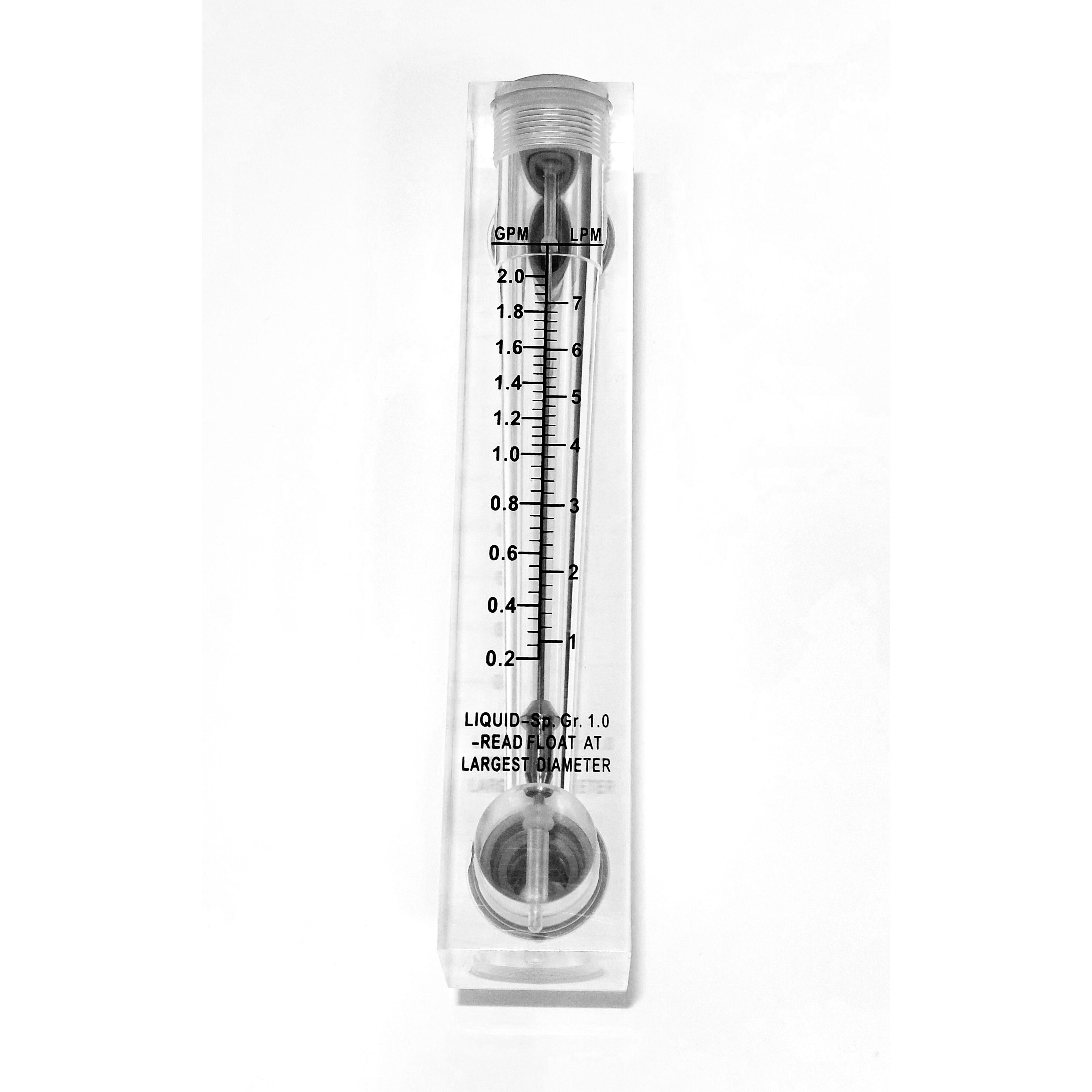 FLOW METER 2GPM 1/2''